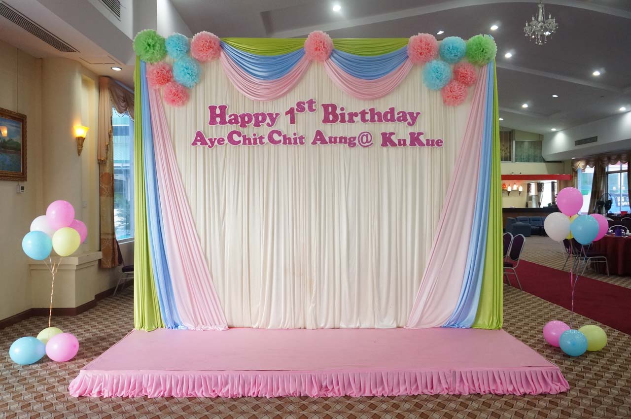 Aye Chit Chit Aung @Ku Kue Happy 1st Birthday Western Park Royal Restaurant